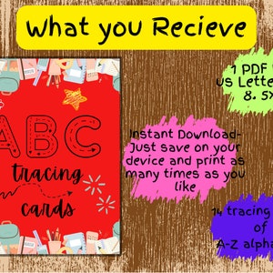Alphabet Learning Tracing Book, Children's Busy Book, Activity Book, A ...