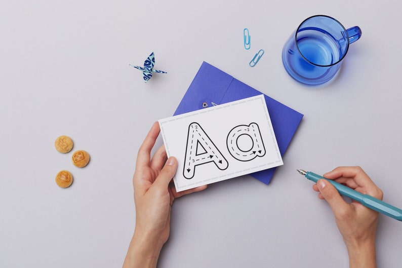 Alphabet Learning Tracing Book, Children's Busy Book, Activity Book, A ...