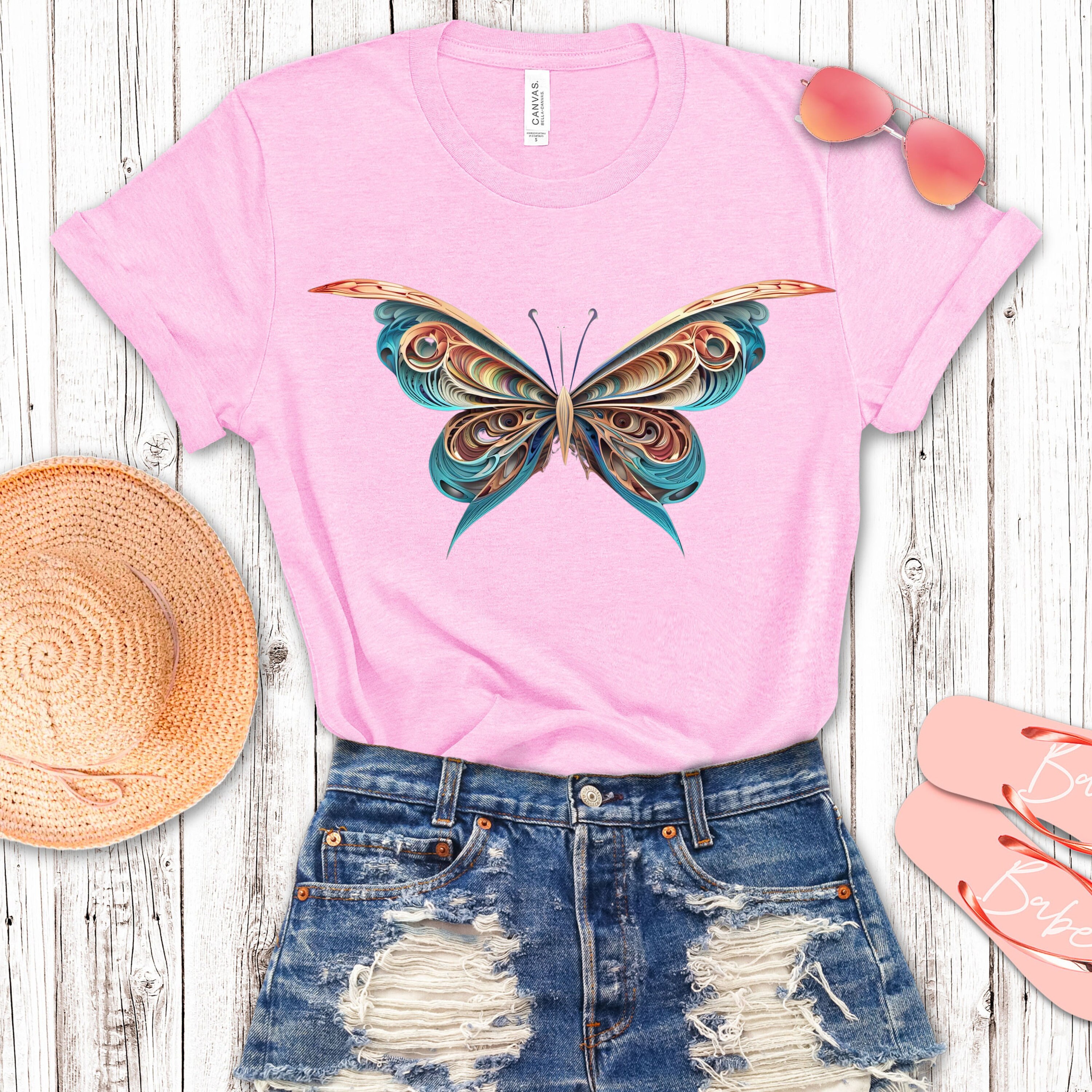Colorful Butterfly SVG/PNG Vector File Digital Download - Etsy