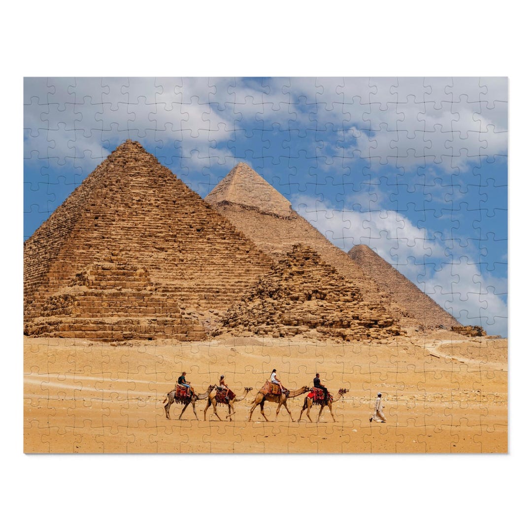 Jigsaw Puzzles - Great Pyramids of Giza (30, 110, 252, 500,1000-piece ...