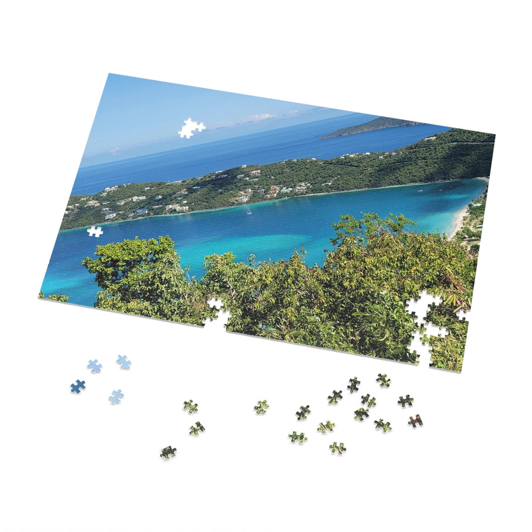 Jigsaw Puzzles Magen's Bay, St. Thomas 30, 110, 252, 500,1000-piece - Etsy