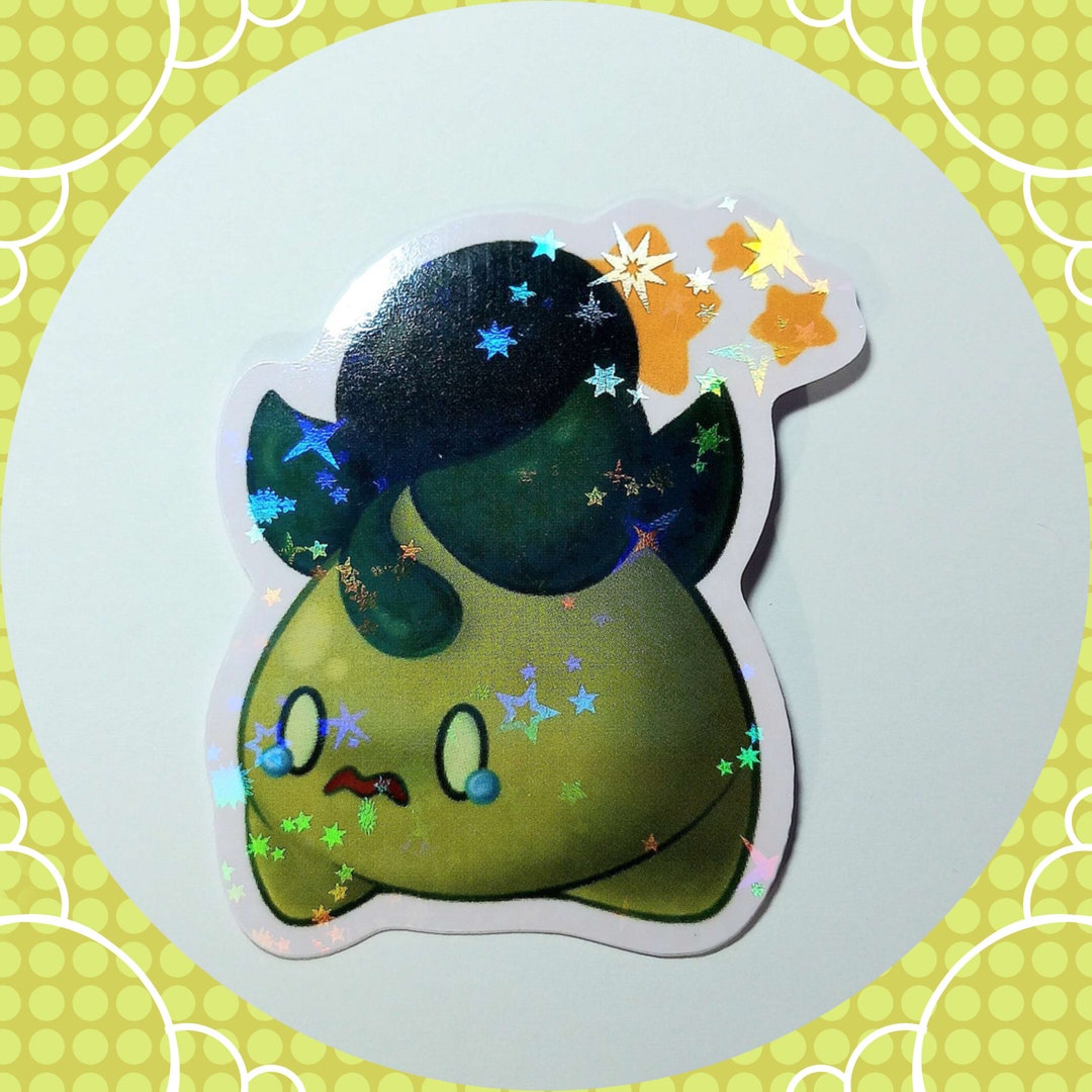 Pokémon Shiny Smoliv Sticker - Etsy