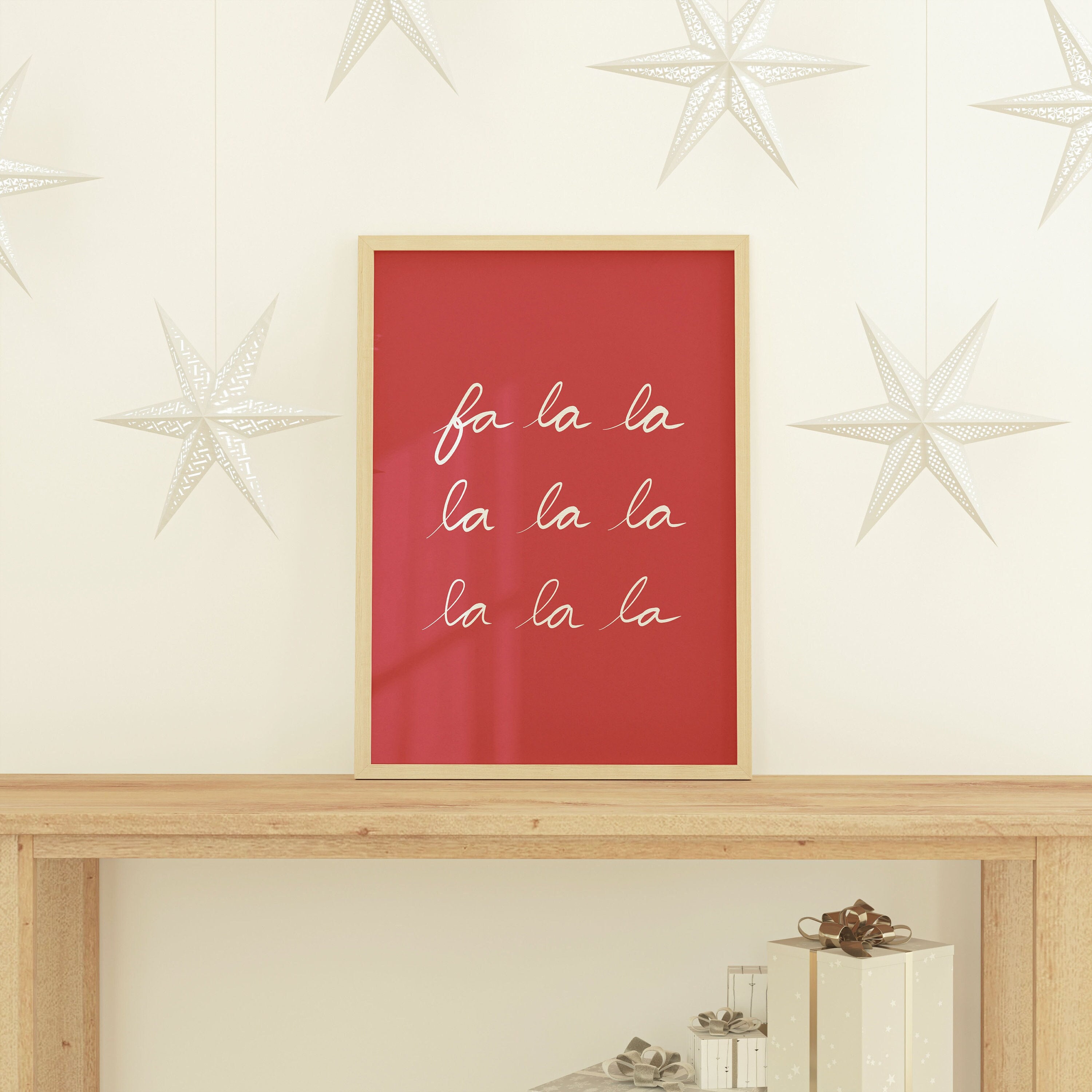 Falalala Instant Download Print Holidays Holiday Decor - Etsy