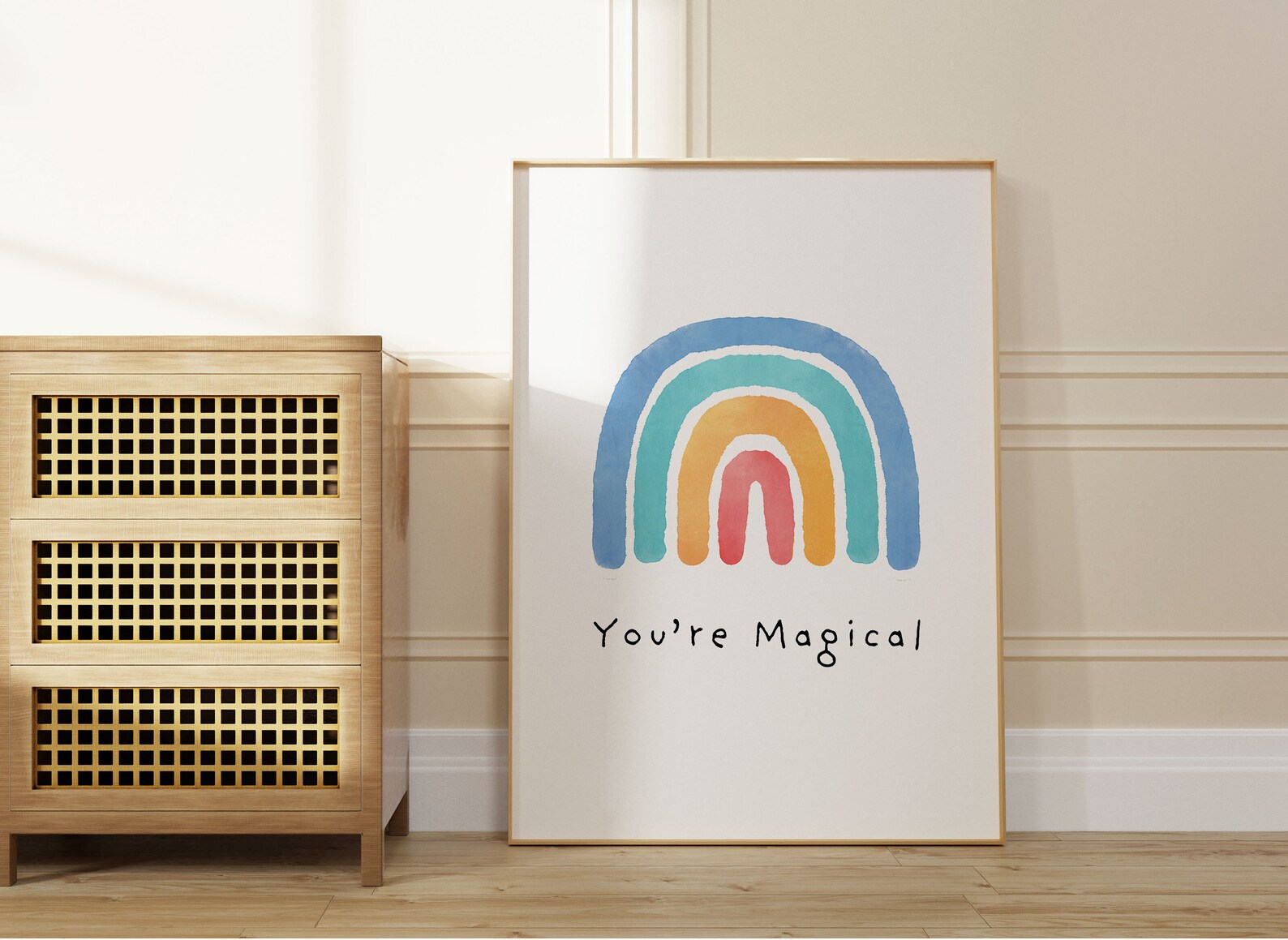 Rainbow, Motivational Print, Educational Posters Set, Montessori ...