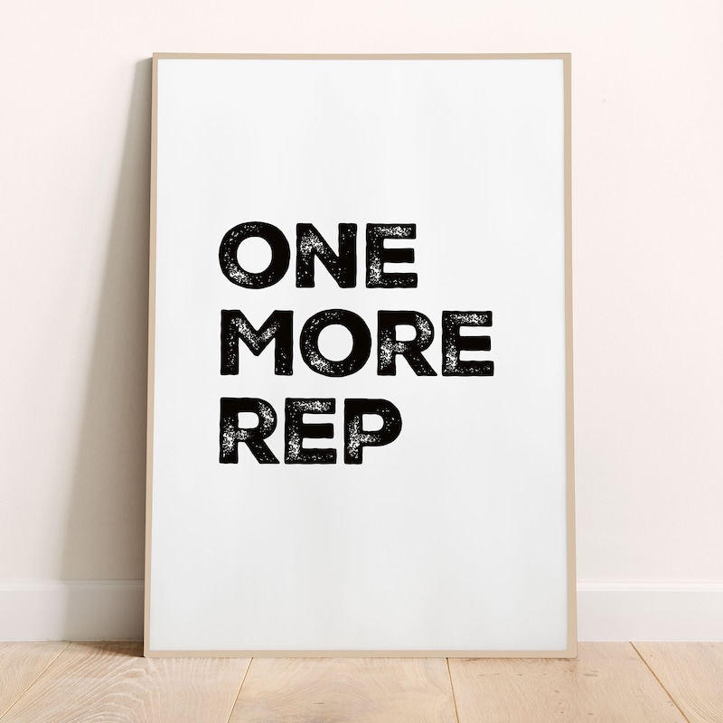 One More Rep - Etsy