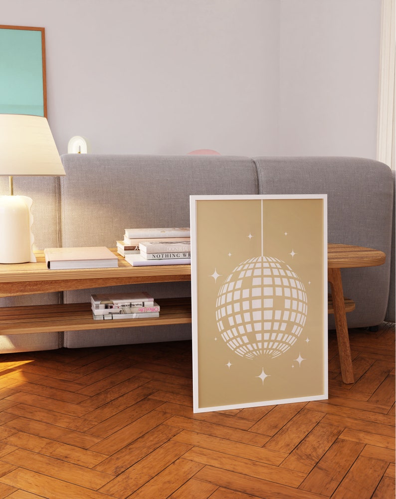 Disco Ball, New Year's Eve, Gallery Wall Bundle, Instant Download Print ...