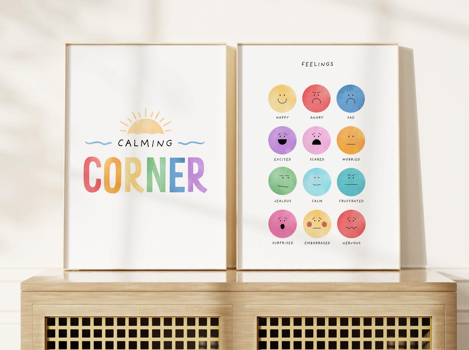 Mix & Match Calming Corner Posters, Class Decor, Classroom Posters ...