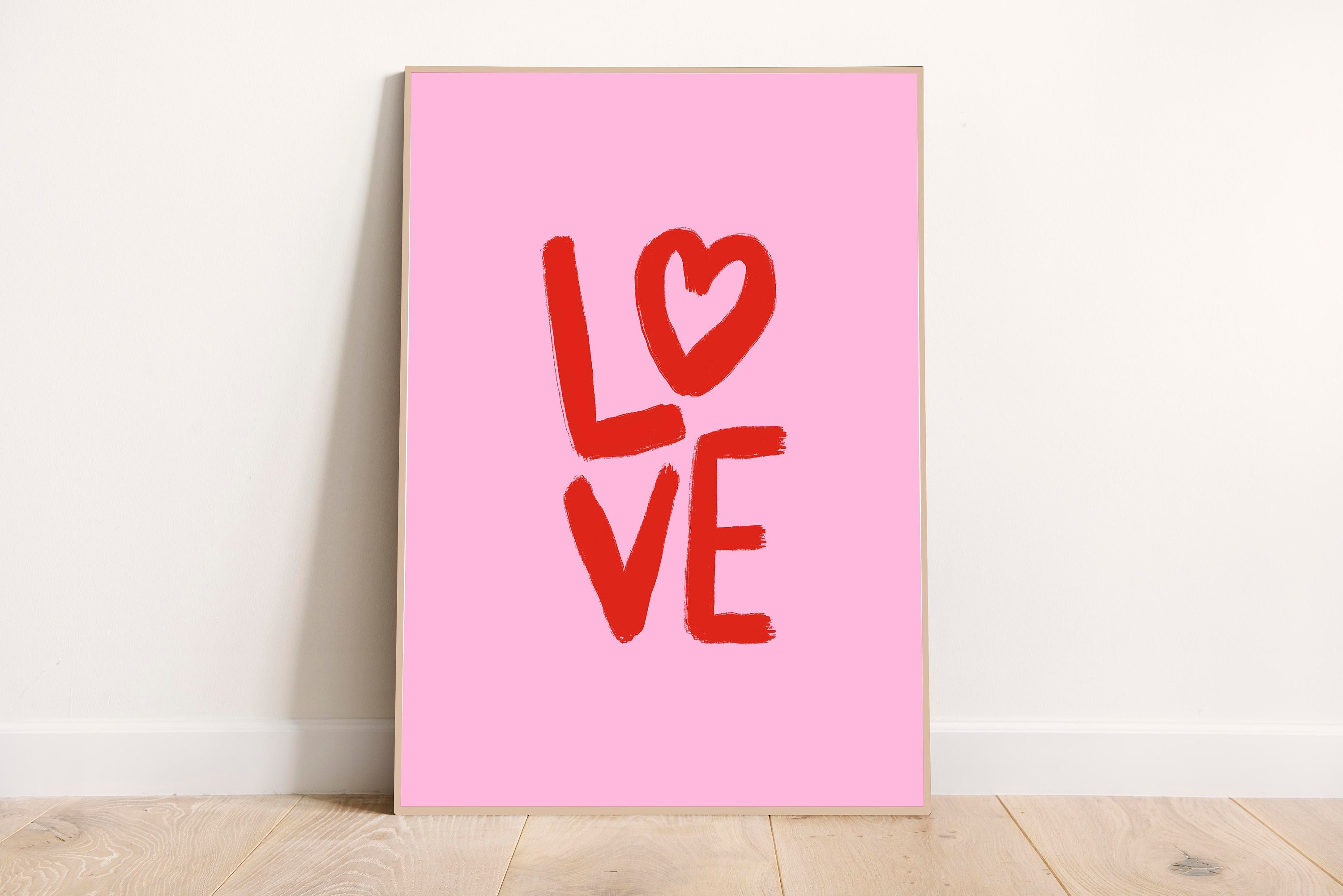 Love Printable Poster, Instant Download Print, Valentine's Day ...