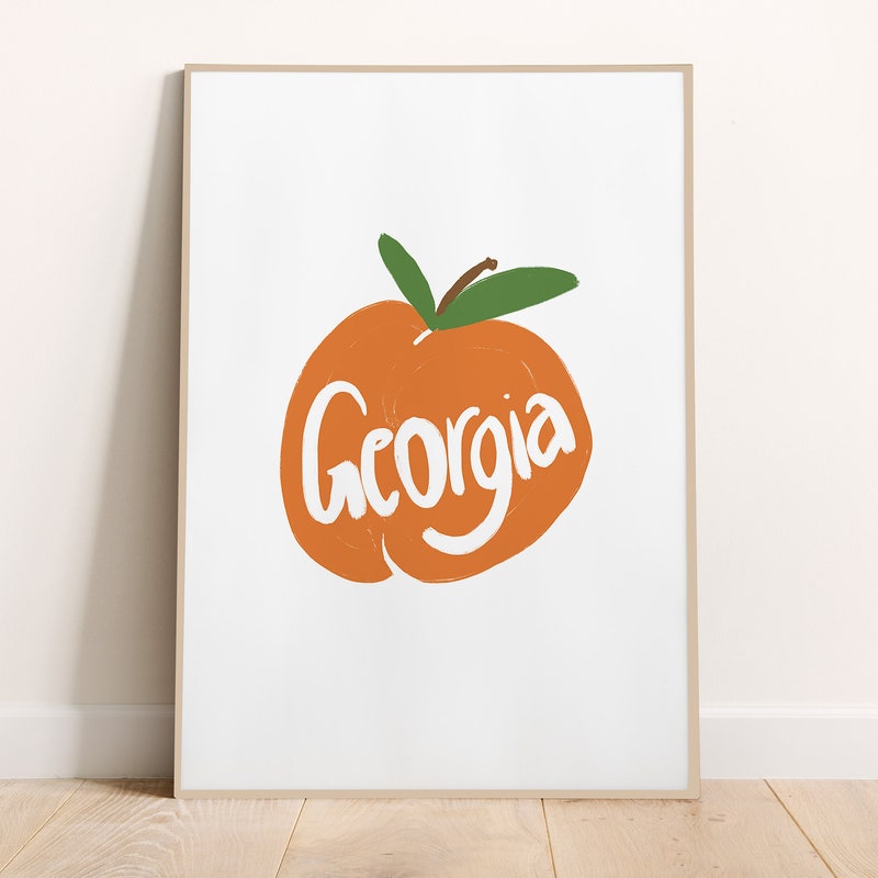 Georgia on My Mind - Etsy
