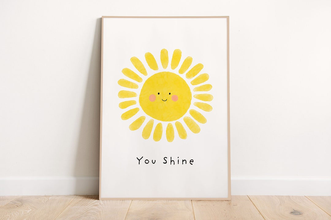 Sun, Motivational Print, Educational Posters Set, Montessori Classroom ...
