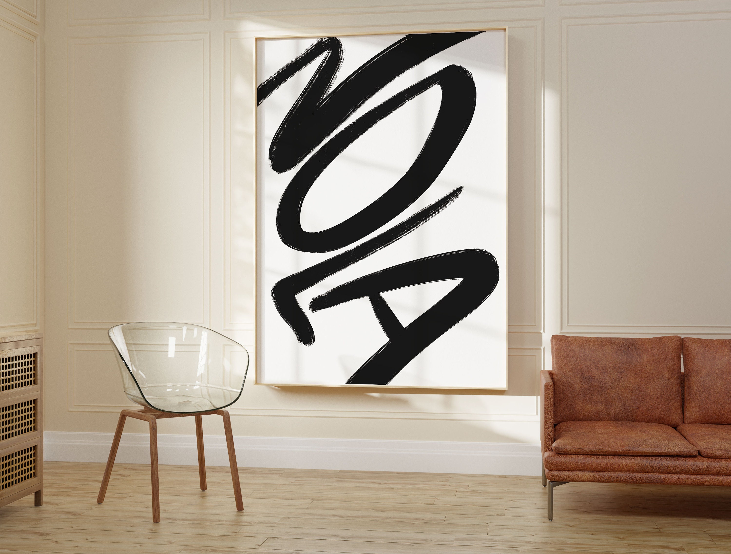 Black and White, NOLA, Poster, New Orleans, Louisiana, Hand Drawn, Art ...