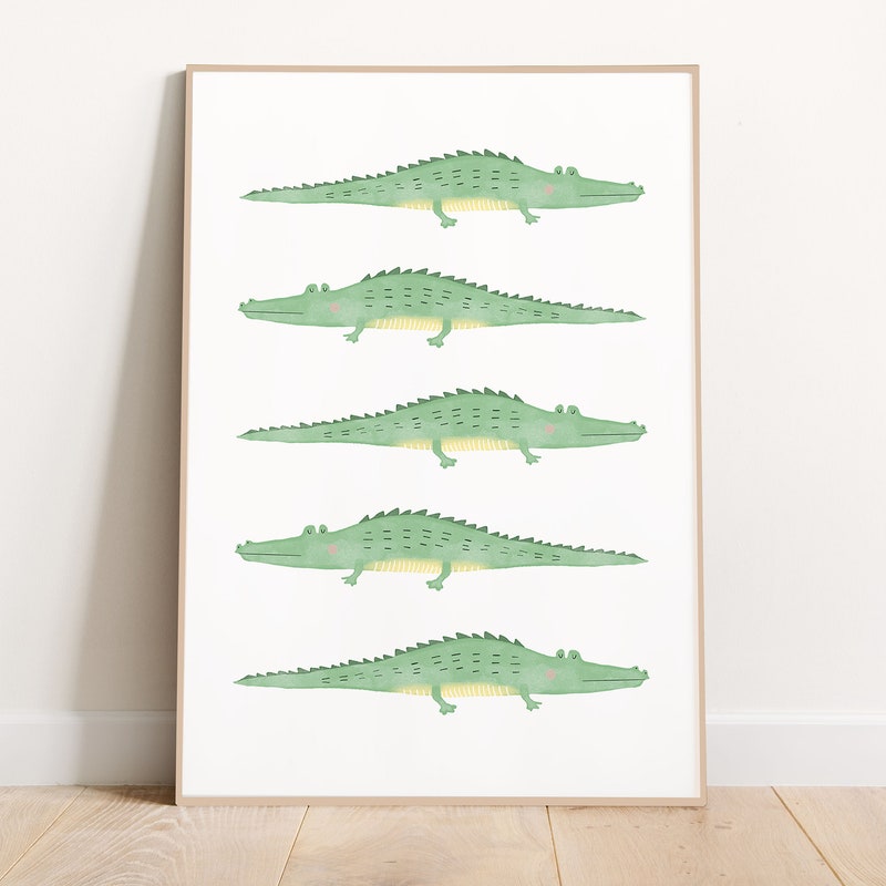 Alligator Nursery - Etsy