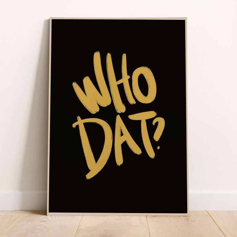 Who Dat - Etsy