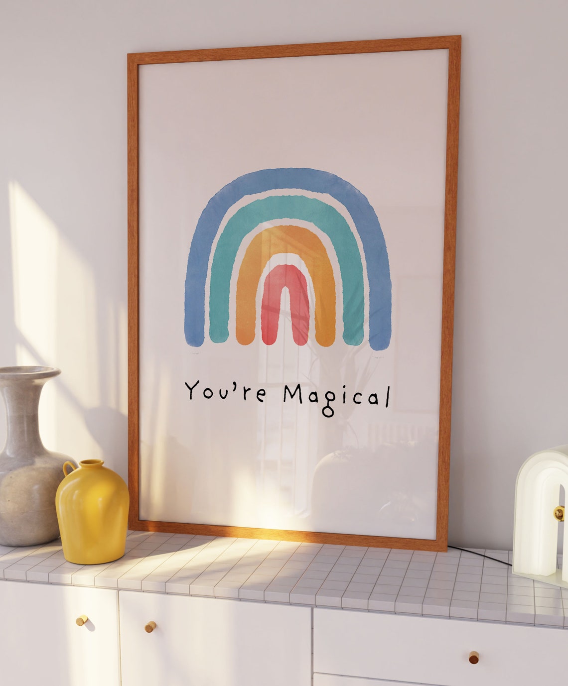 Rainbow, Motivational Print, Educational Posters Set, Montessori ...