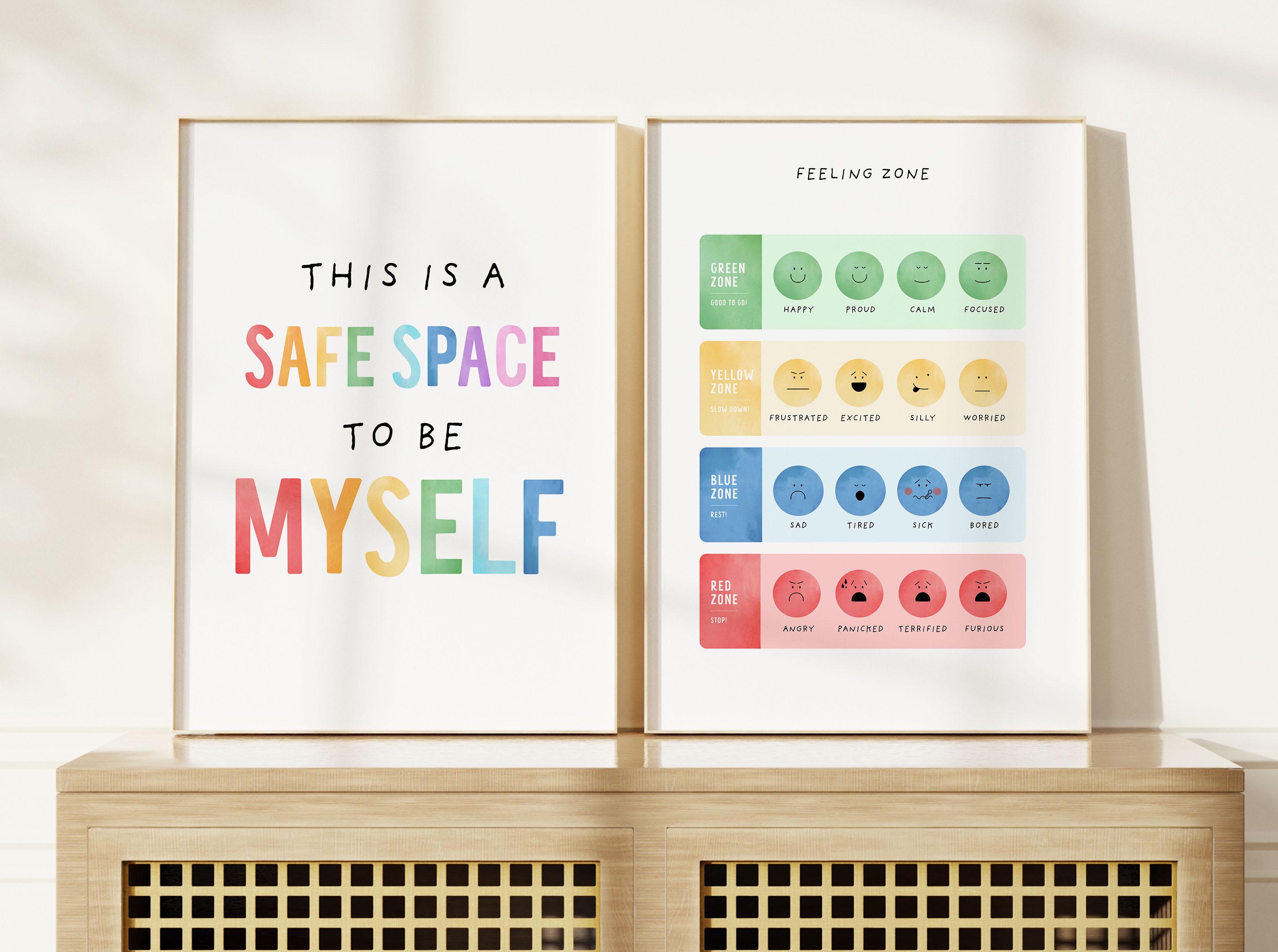 Mix & Match Calming Corner Posters, Class Decor, Classroom Posters ...