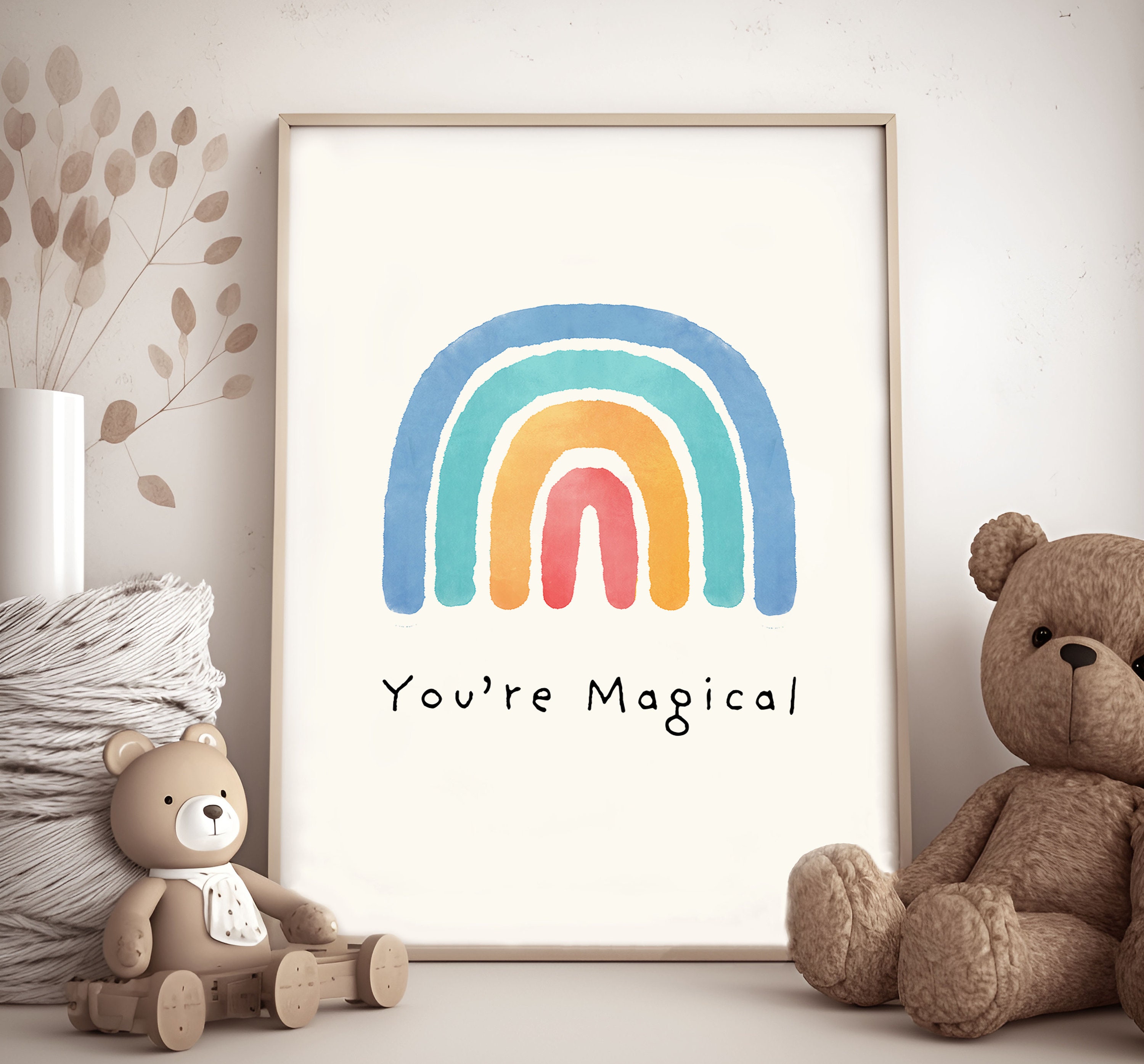 Rainbow, Motivational Print, Educational Posters Set, Montessori ...