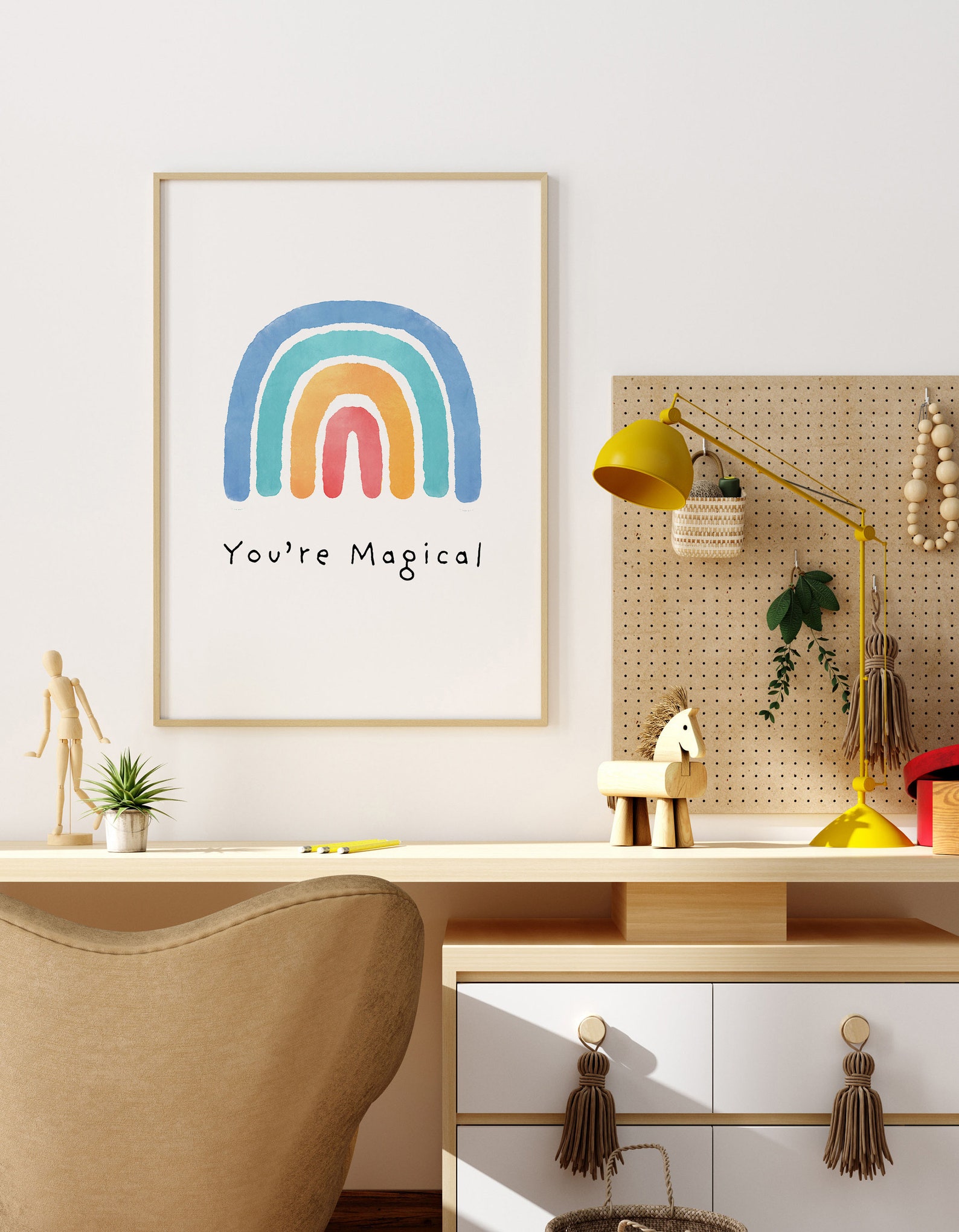 Rainbow, Motivational Print, Educational Posters Set, Montessori ...