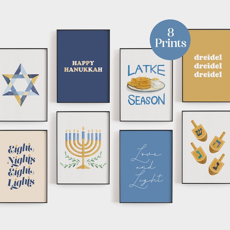 Hanukkah Decor - Etsy