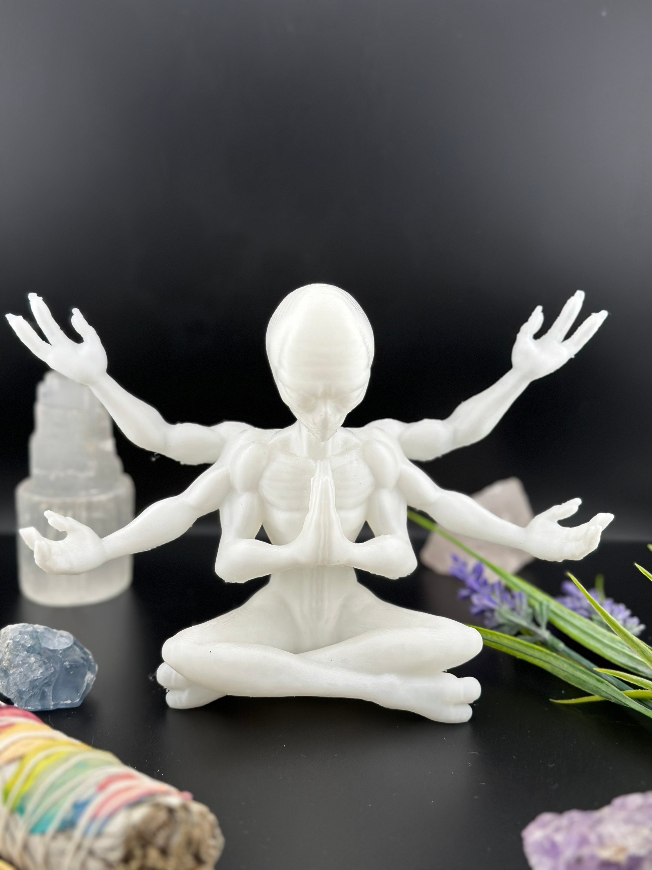 Shiva Alien Figurine - Etsy