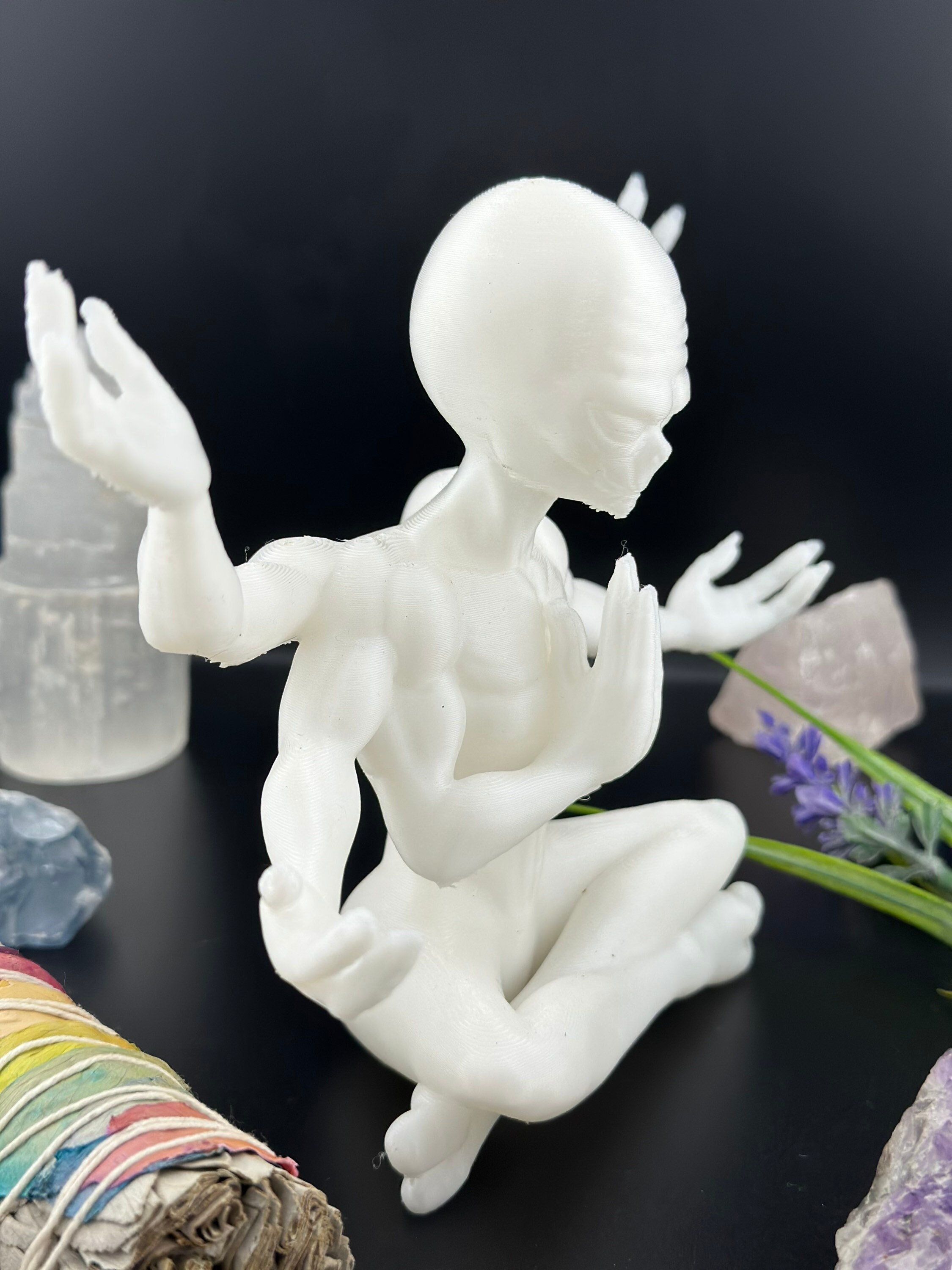 Shiva Alien Figurine - Etsy