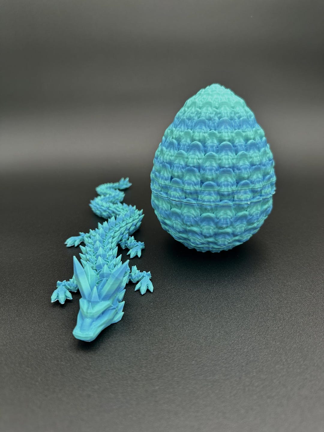 19.5″ Crystal Dragon and Egg - Etsy