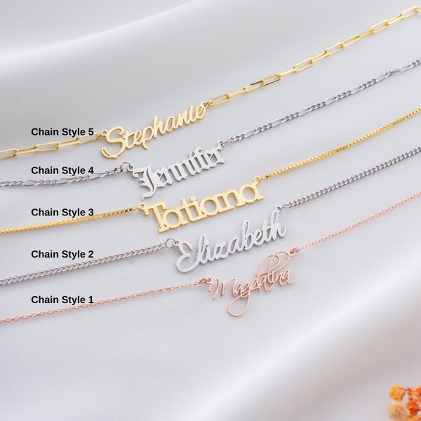 Name Necklace - Etsy