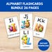 Alphabet Flashcards for Preschoolers, Fruit Themed, Printable A-Z ...