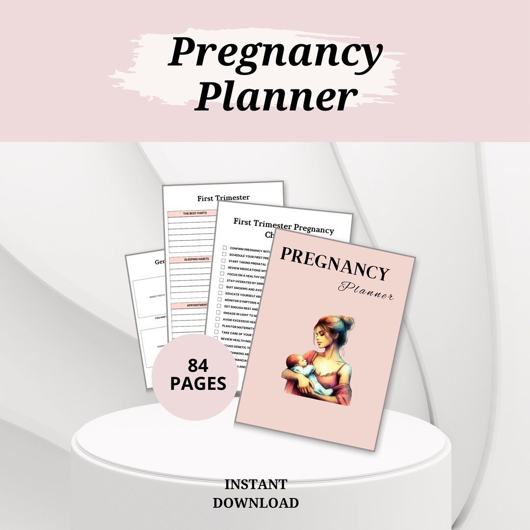 Pregnancy Planner, Baby Planner, Planner for Mums to Be, Pregnancy ...