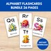 Alphabet Flashcards for Preschoolers, Fruit Themed, Printable A-Z ...