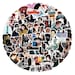 Twilight Stickers 110pcs Edward Sparkle Sticker Graffiti Decals ...
