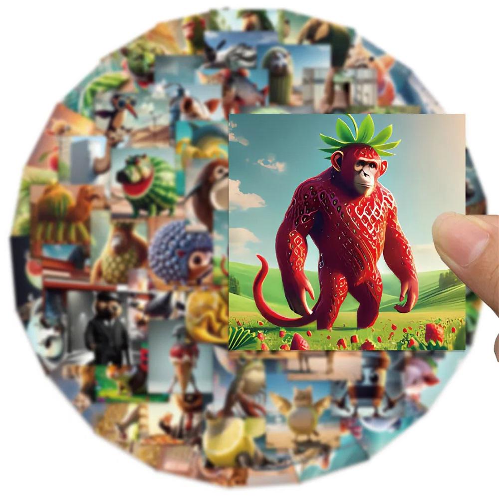 62pcs Tung Tung Tung Sahur Stickers, Italian Brainrot Stickers for ...