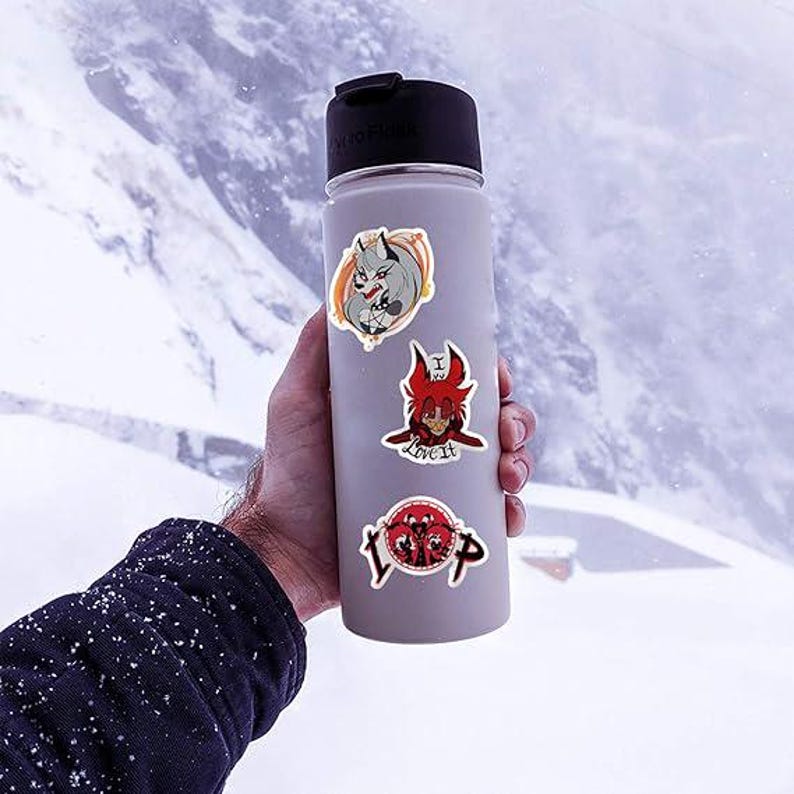 Helluva Boss Stickers 100pcs Anime Loona Cartoon Graffiti Decals ...