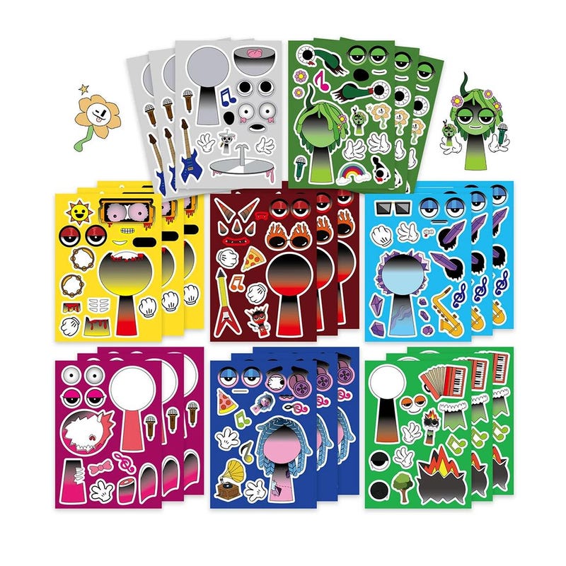 Sprunki Sticker - Etsy