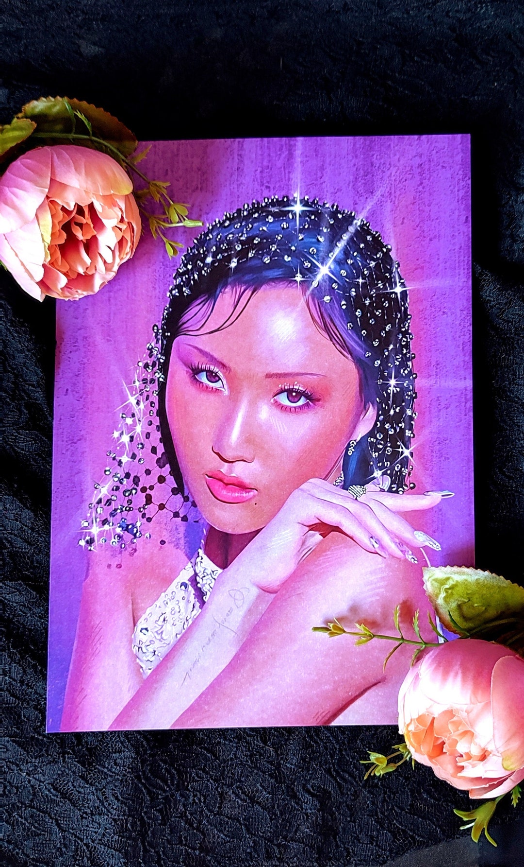 Mamamoo Hwasa Portrait A3, A4, A5, A6 Art Print, Poster, Kpop, Ahn ...