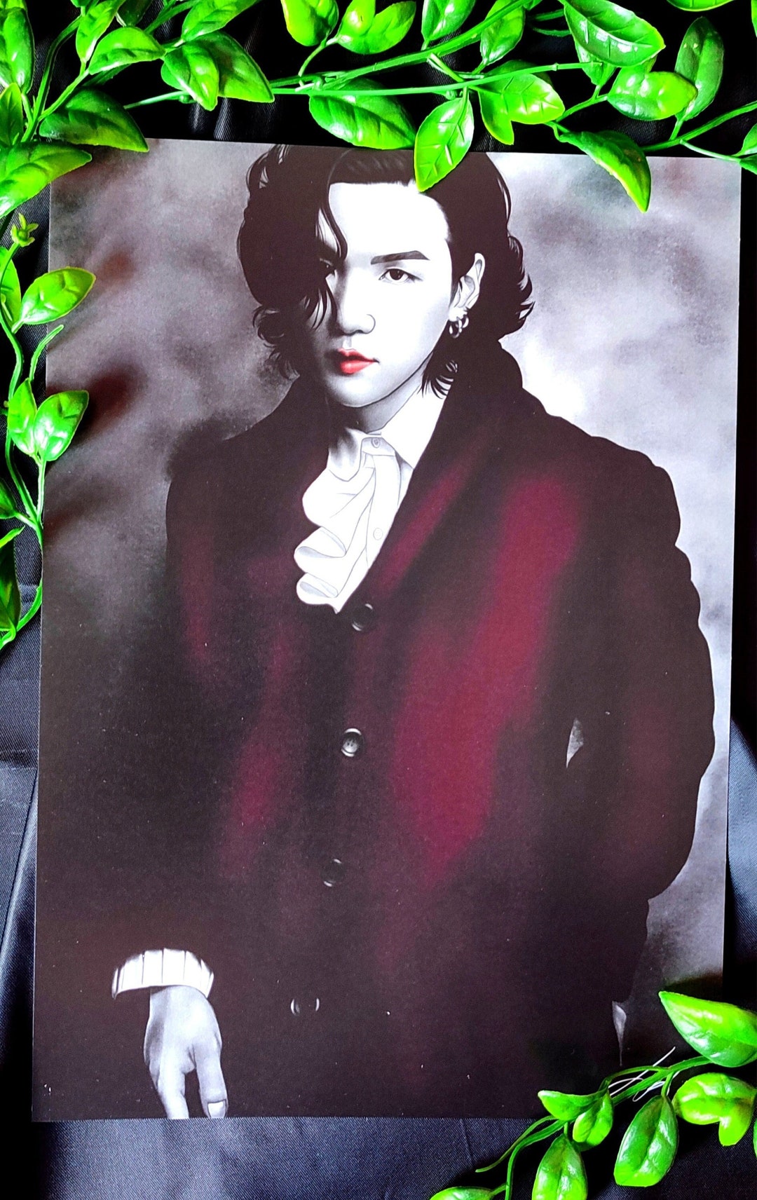 BTS Victorian Suga Portrait A3, A4, A5, A6 Art Print, Poster, Fanart ...