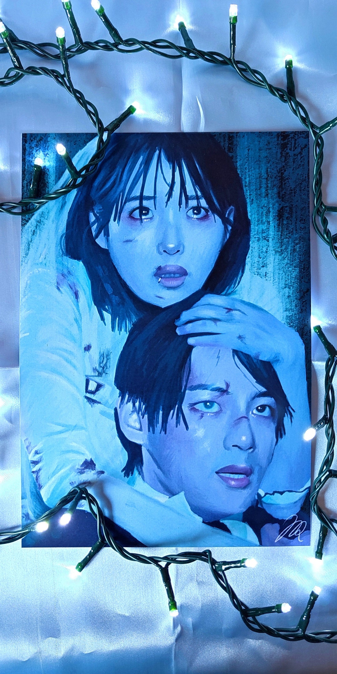 IU & V Love Wins All Portrait A4, A5, A6 Art Print, Bts, Fanart, K-pop ...