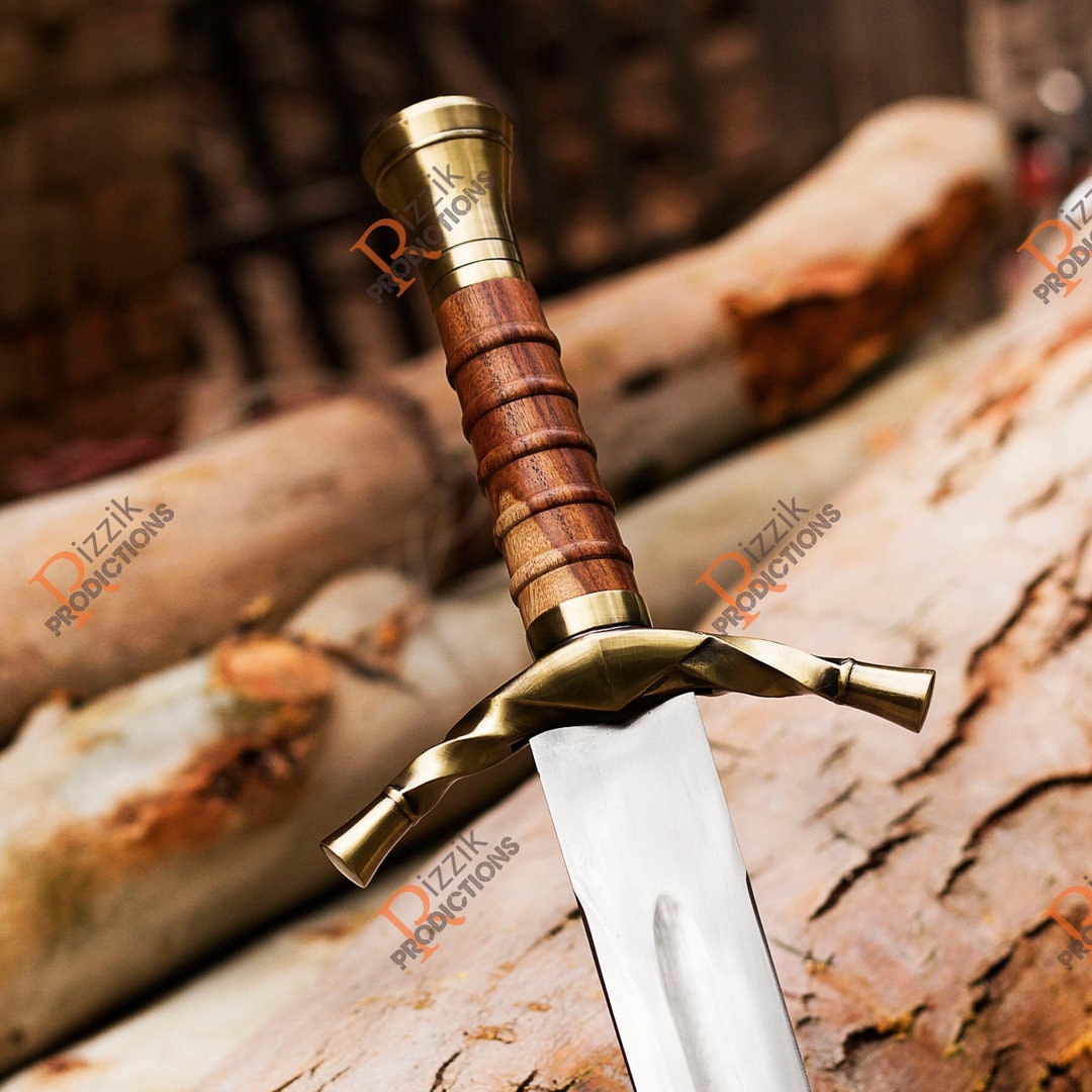 Hand Forged Damascus Steel Viking Sword, Damascus Steel Vikings Sword ...