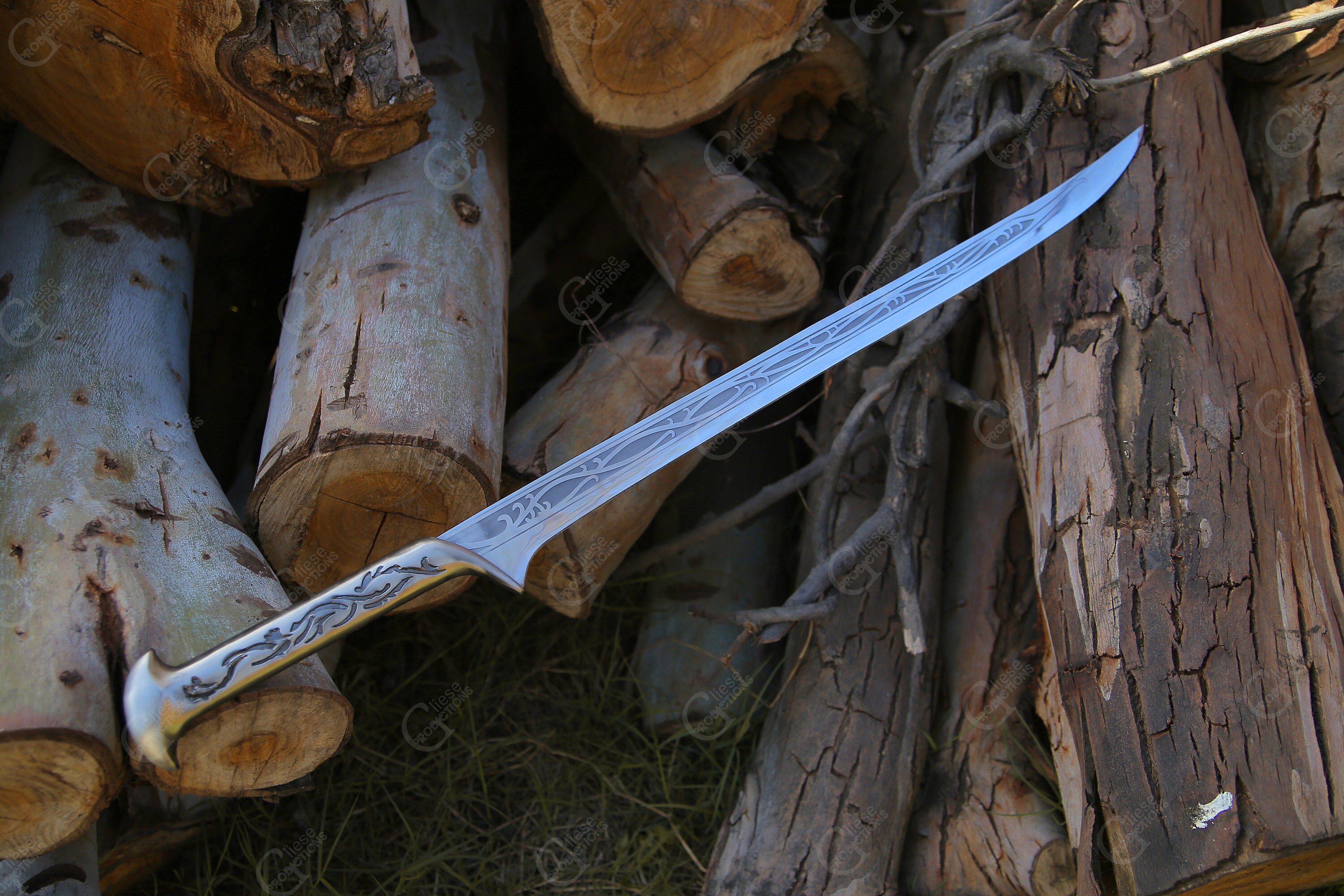 Lord of the Rings King Aragorn Ranger Replica Sword Gift for Him ...