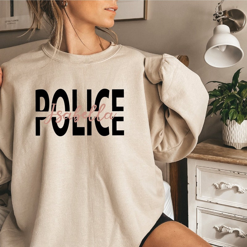 Police Sweater - Etsy