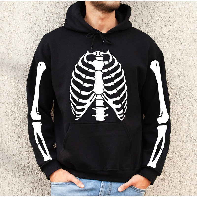 Skeleton Hoodie Men - Etsy