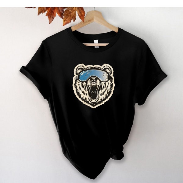 Bear With Goggles - Etsy