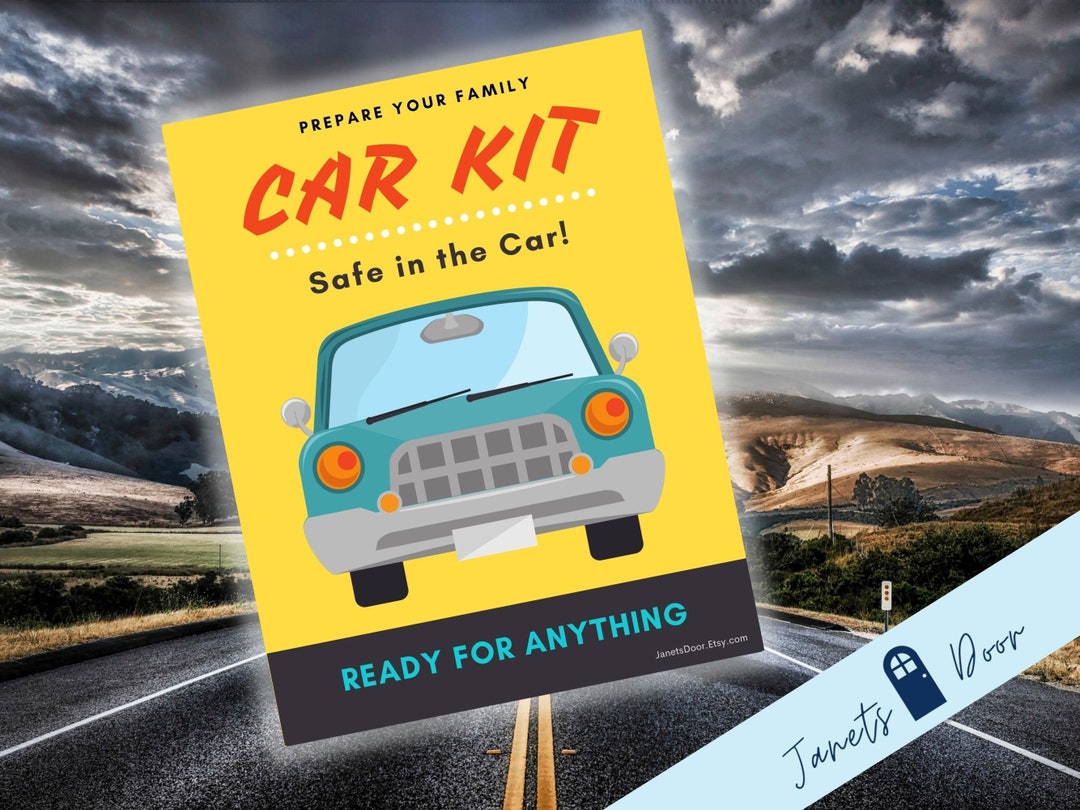 Emergency Car Kit, Vehicle Emergency Preparedness Car Kit List of ...