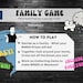 Emergency Preparedness Game Printable Family Activity, Bingo Download ...