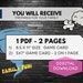 Emergency Preparedness Game Printable Family Activity, Bingo Download ...