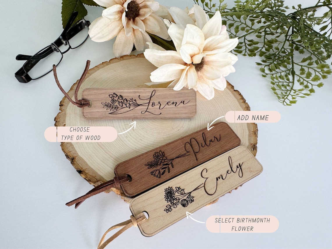 Custom Bookmark, Gift for Book Lovers, Personalized Bookmark, Gift for ...