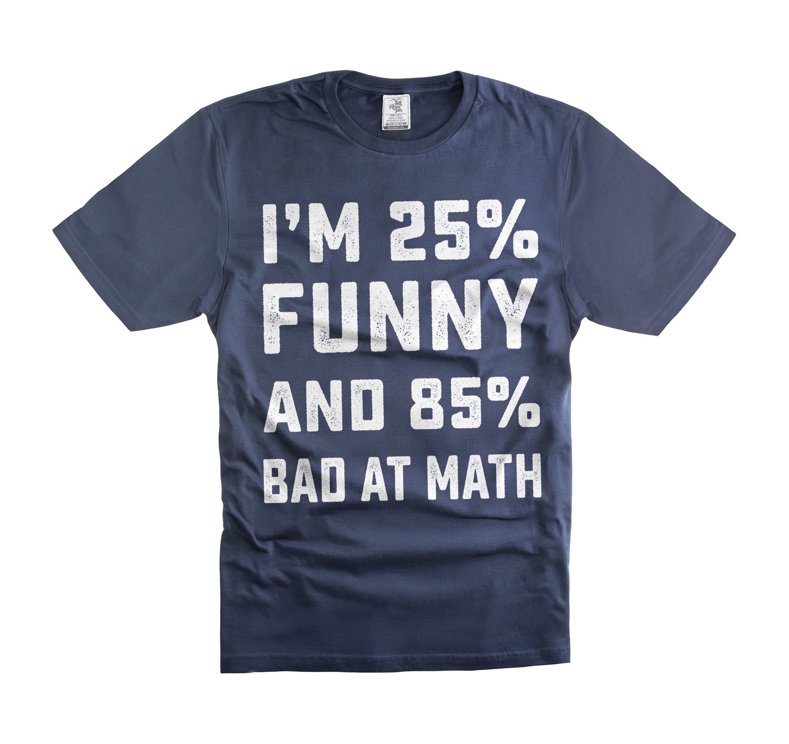 Funny "bad at Math" T-shirt: Humorous Student Gift - Etsy