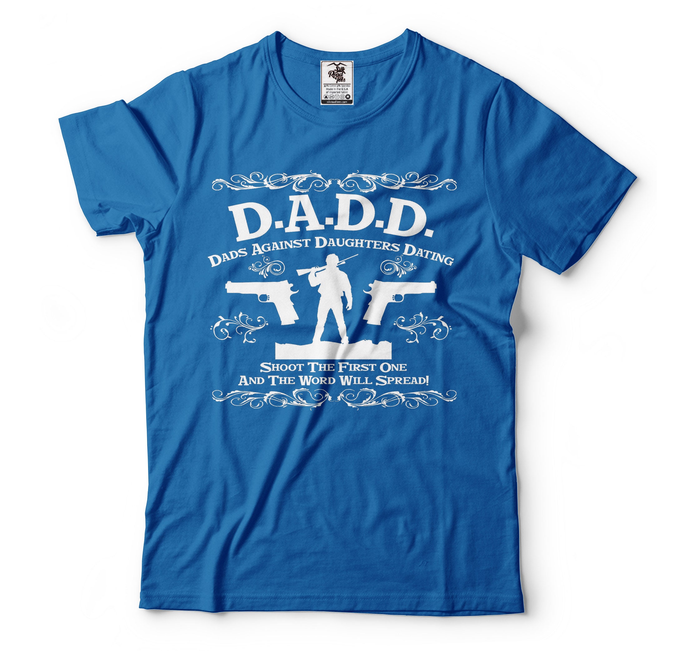 Dads Against Daughter Dating Shirt Funny Dad Tee Father's Day Gift ...