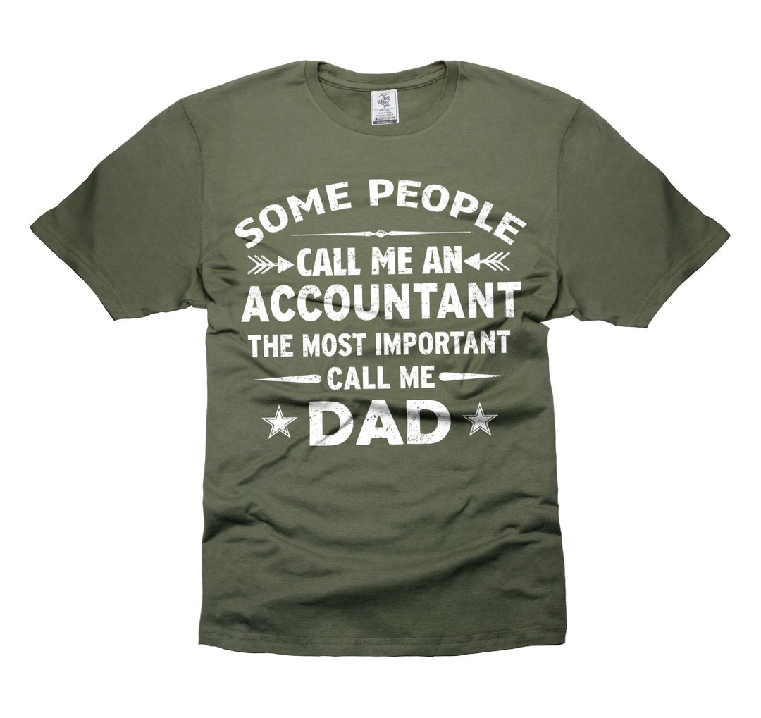 Accountant Dad T-shirt: Father's Day Accounting Gift - Etsy