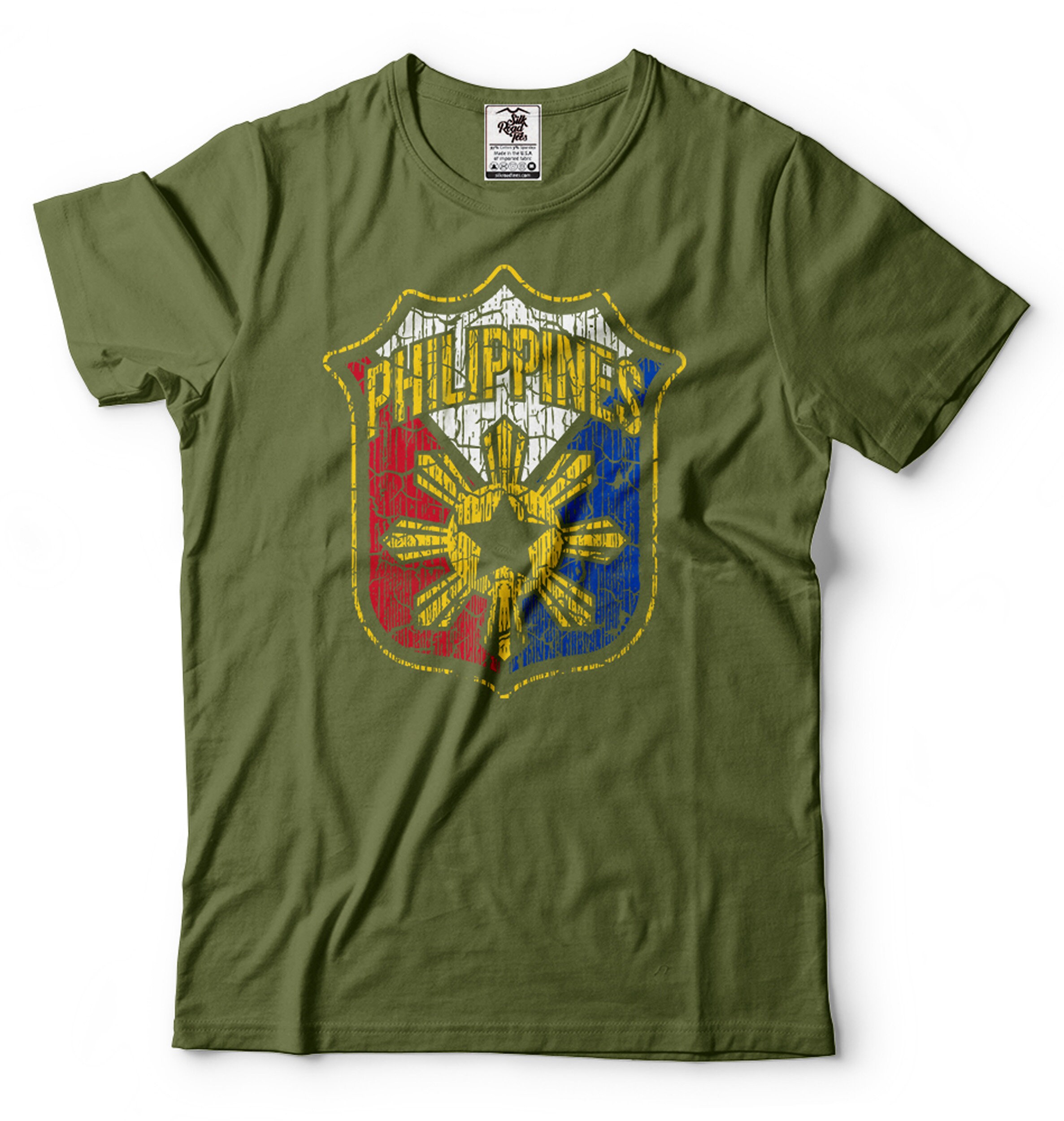 Philippines National Flag Logo Country Shirt Philippines - Etsy