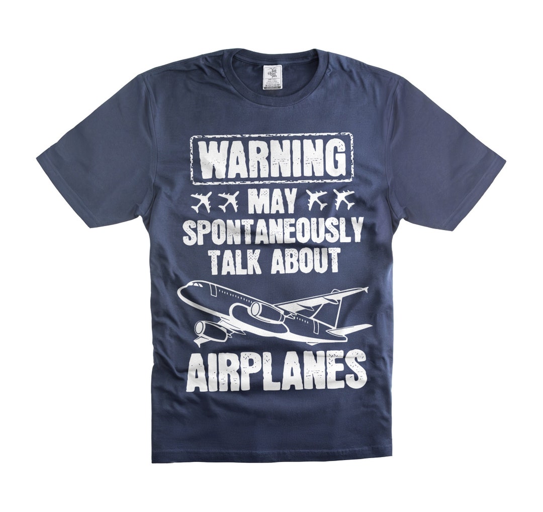 Mens Airplanes T-shirt Funny Saying Shirt Aviation Gifts Funny Joke ...